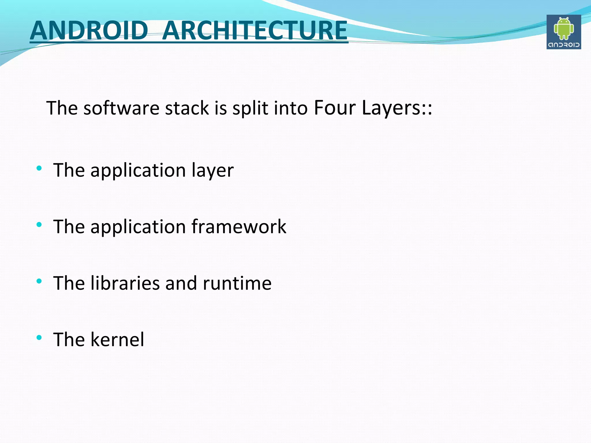 Android based os | PPT