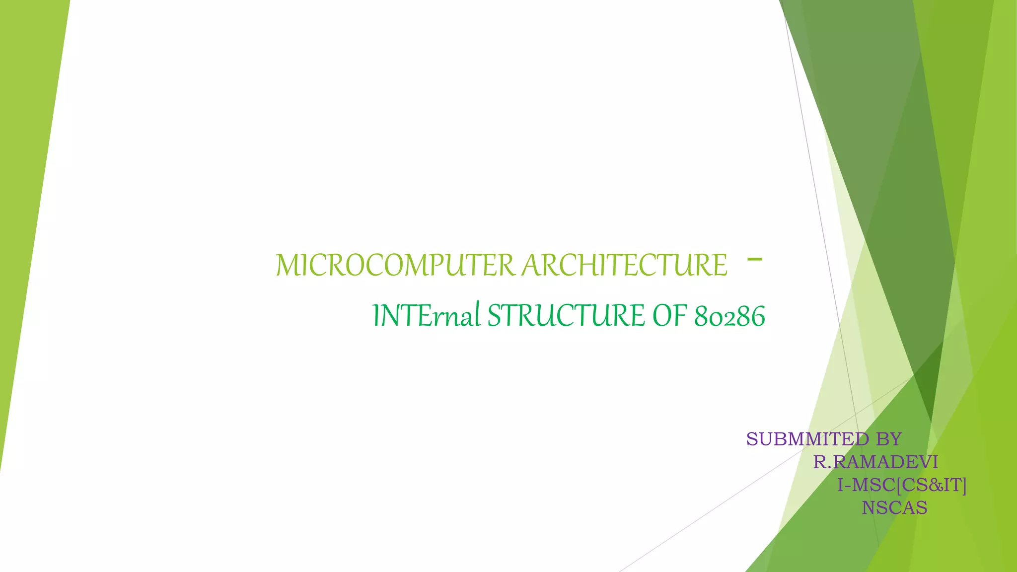 Internal structure of 8086 | PPTX | Computer Peripherals | Computing