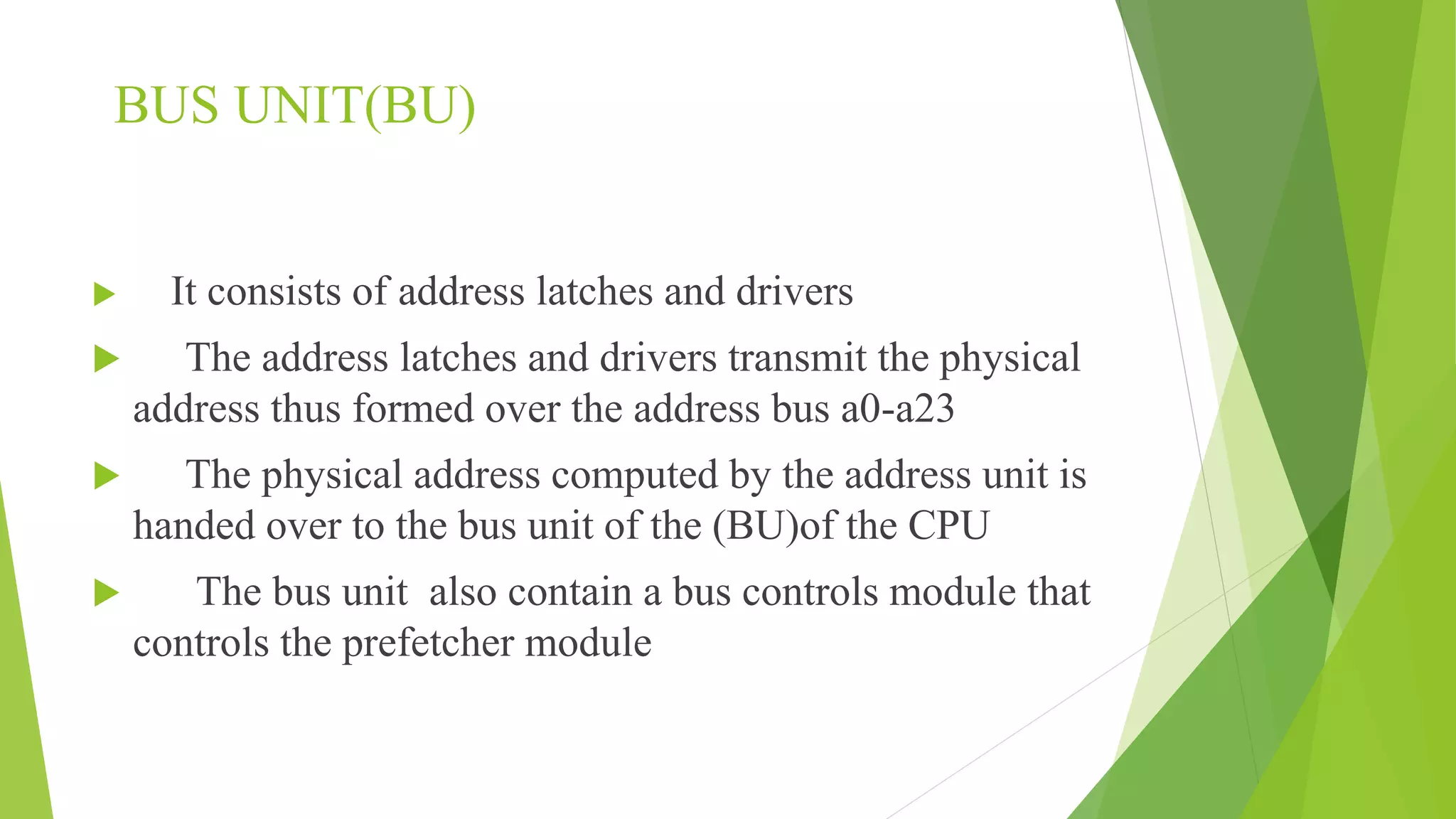 Internal structure of 8086 | PPTX