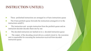 Internal structure of 8086 | PPTX