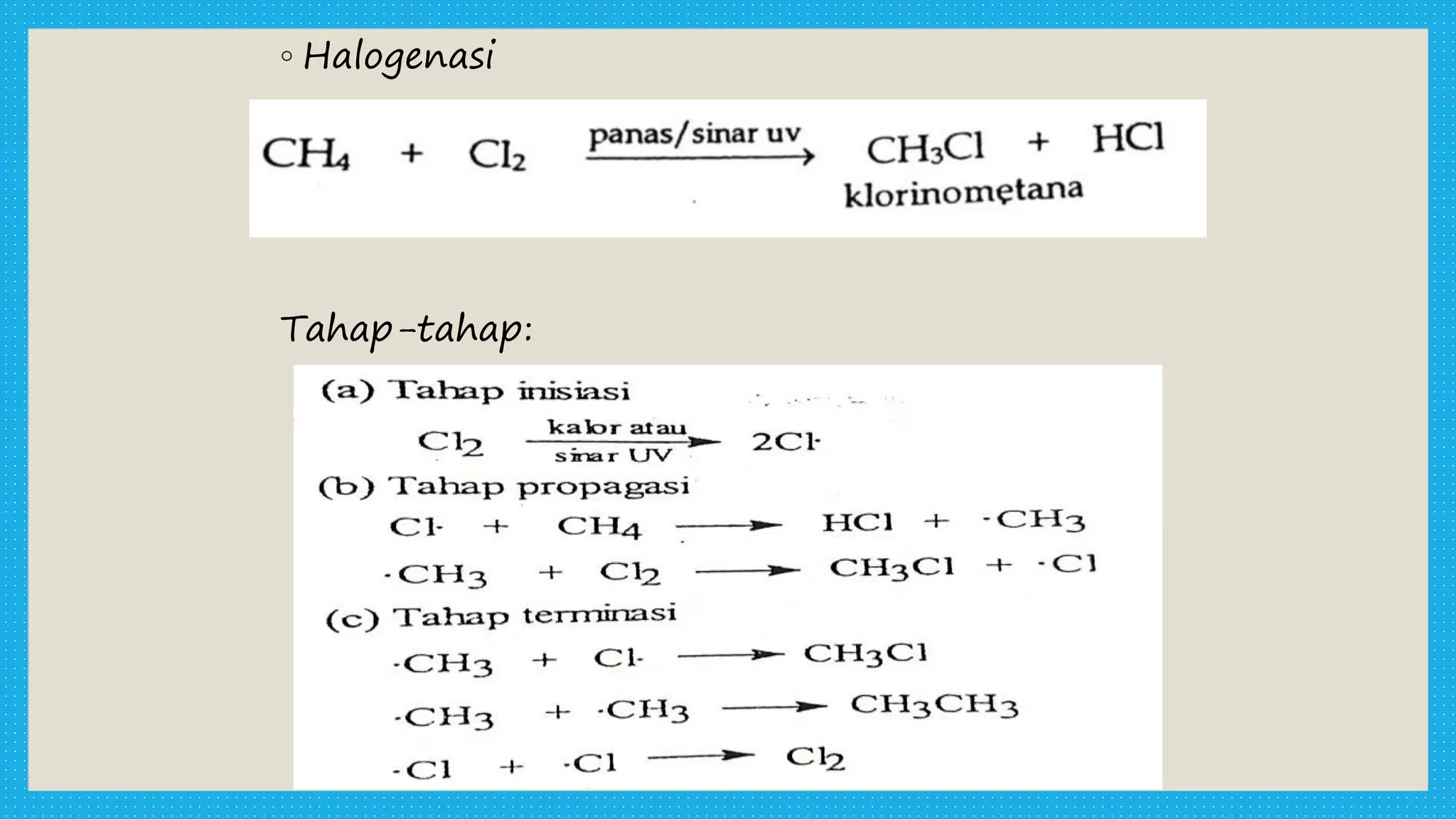 Sifat, Reaksi, dan Pembuatan Alkana | PPTX