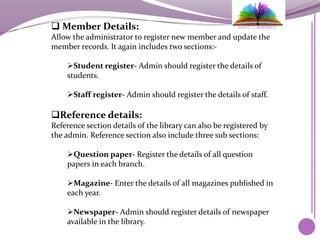 College Library Management System | PPTX
