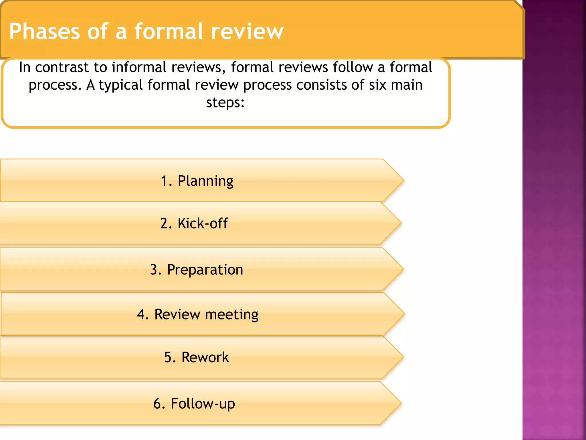 STATIC TECHNIQUES | PPTX | Computer Software and Applications | Computing
