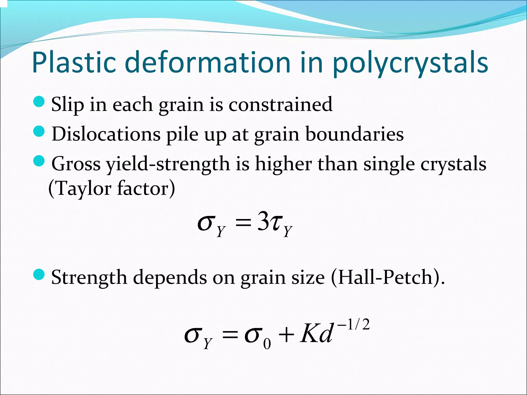 PLASTIC DEFORMATION | PPT