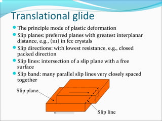 PLASTIC DEFORMATION | PPT
