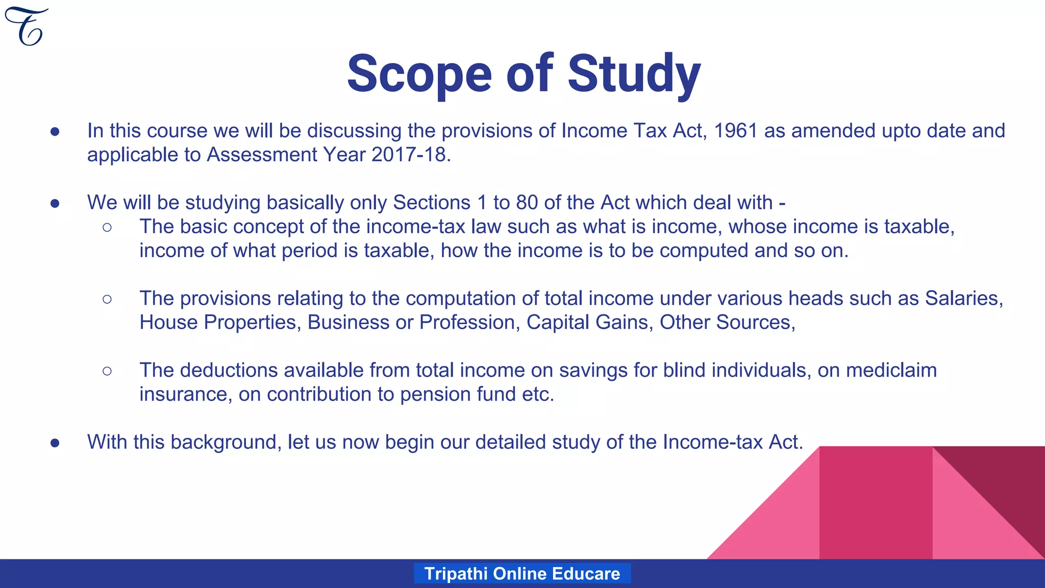 Introduction to Income Tax | PPT