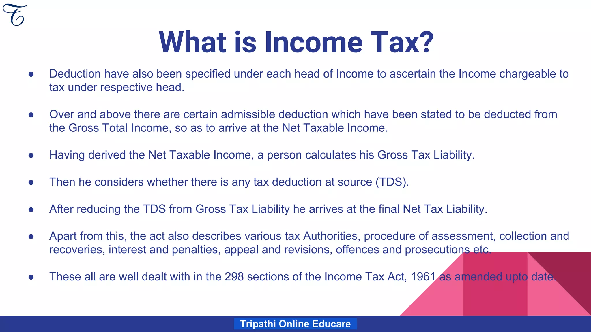 Introduction to Income Tax | PPT