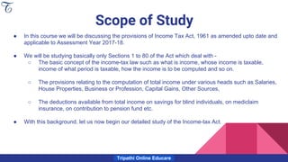 Introduction to Income Tax | PDF
