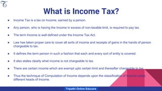 Introduction to Income Tax | PDF