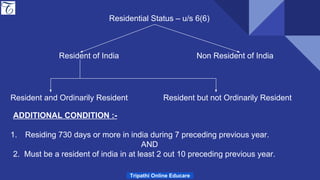 Residential Status | PPT