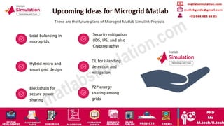 Microgrid Matlab Simulink Research Projects | PPT