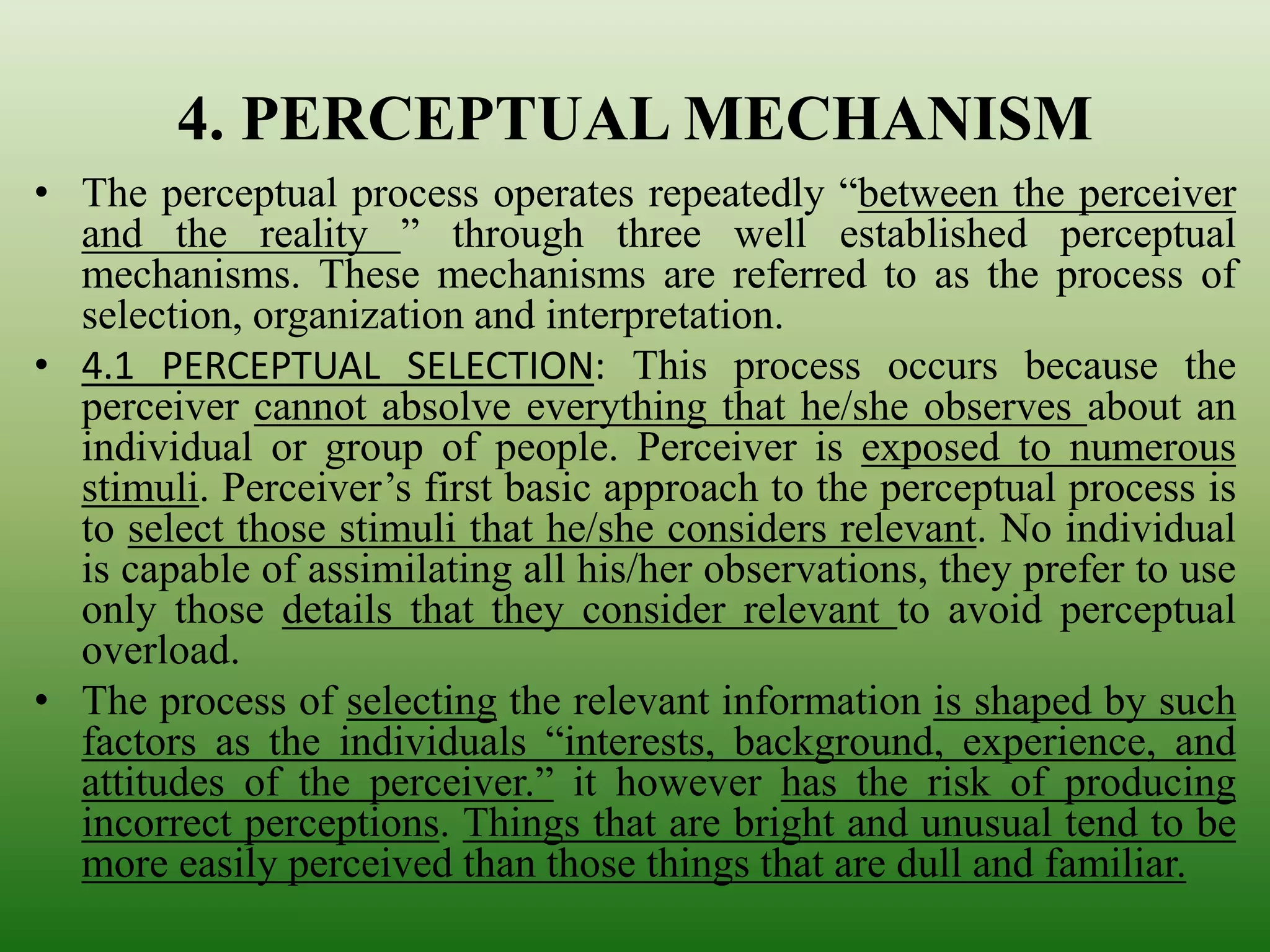 Ppt. perception. jins joseph | PPT