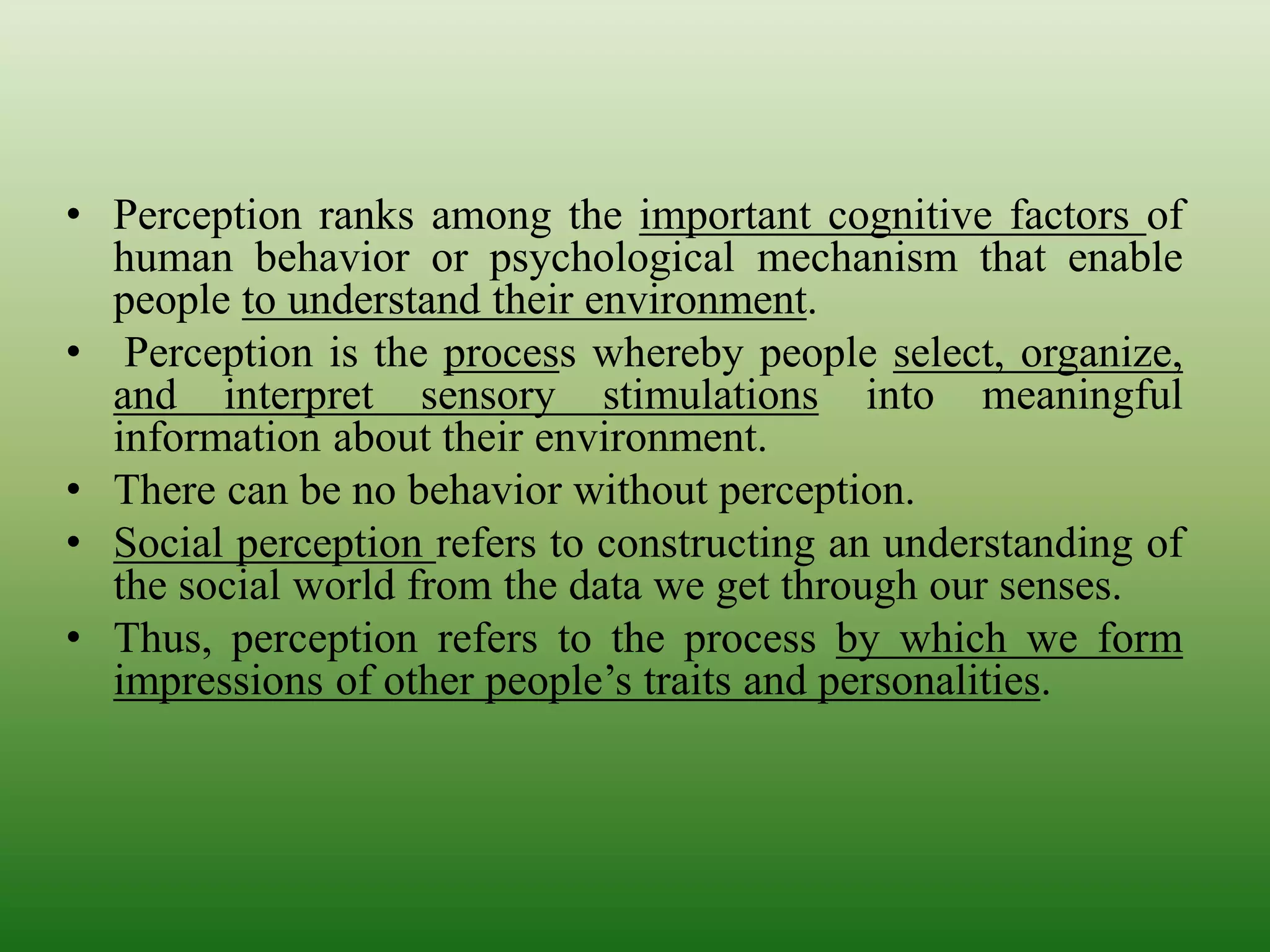 Ppt Perception Jins Joseph Ppt