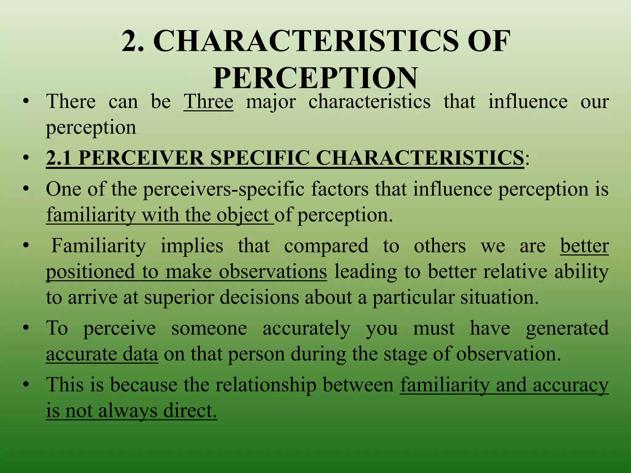 Ppt. perception. jins joseph | PPT