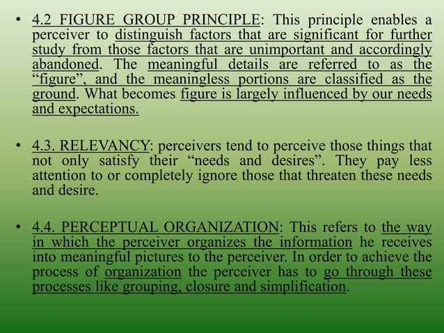 Ppt. perception. jins joseph | PPT