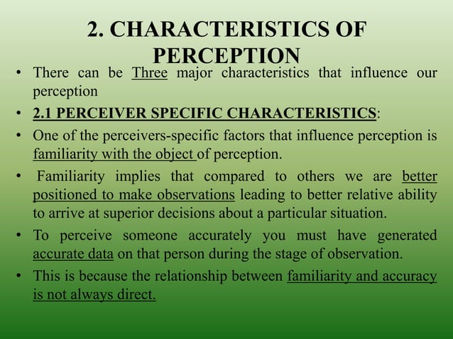 Ppt. perception. jins joseph | PPT