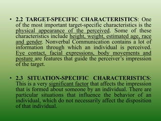 Ppt. perception. jins joseph | PPT