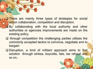 Ppt. strategies of social action. jins joseh | PPTX
