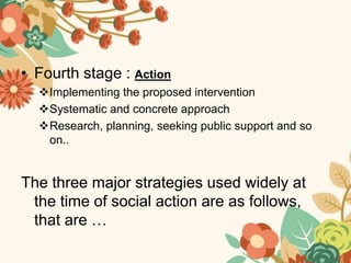 Ppt. strategies of social action. jins joseh | PPTX