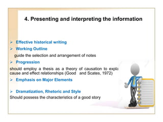 historica research | PPT