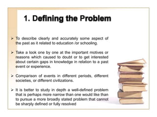 historica research | PPT