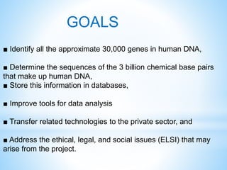 Human genome project | PPT