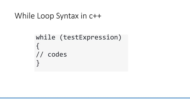 types of loops and what is loop | PPTX
