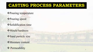 CASTING PARAMETERS | PPTX
