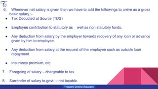 Income from Salaries | PPT