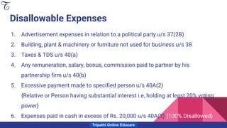 Income from Business & Profession | PPT