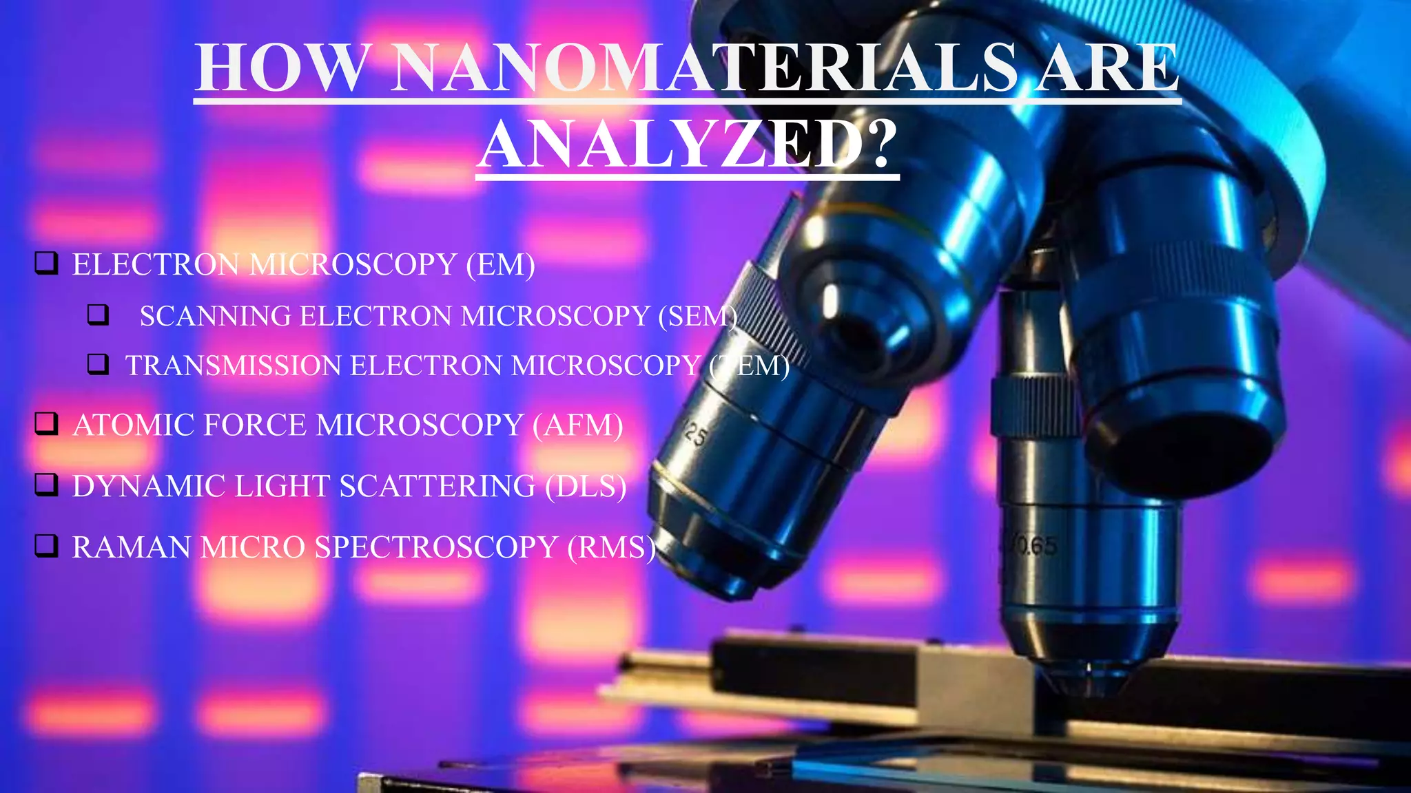 NANOFORENSICS: AN EMERGING FIELD IN CRIMINAL INVESTIGATION AND FORENSIC ...