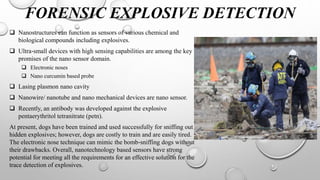 NANOFORENSICS: AN EMERGING FIELD IN CRIMINAL INVESTIGATION AND FORENSIC ...