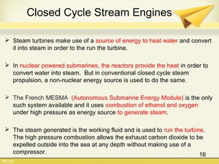 Air Independent Propulsion for Submarines | PPT