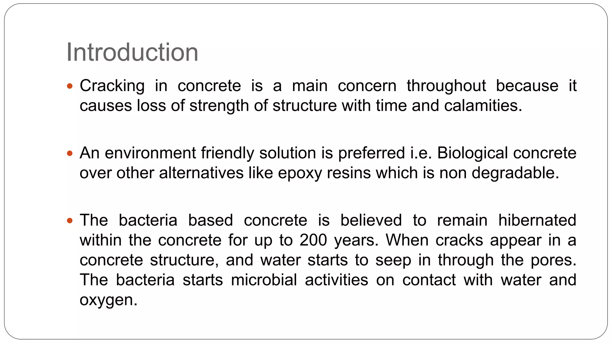 Bio-Concrete | PPTX