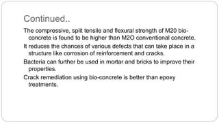 Bio-Concrete | PPTX