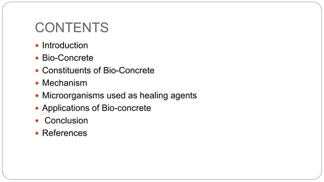Bio-Concrete | PPTX