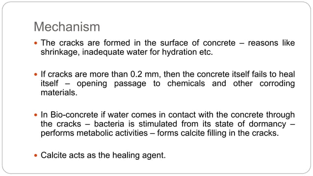 Bio-Concrete | PPTX
