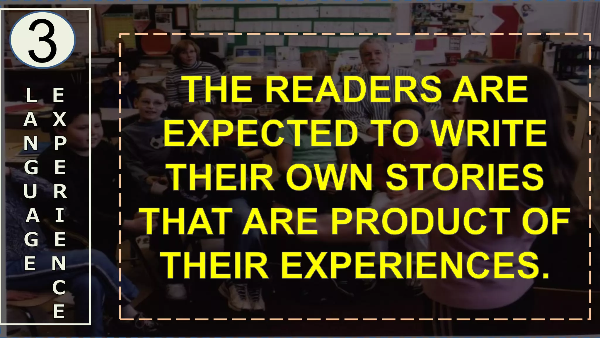 BASAL READER APPROACH, LITERATURE-BASED APPROACH, LANGUAGE EXPERIENCE ...