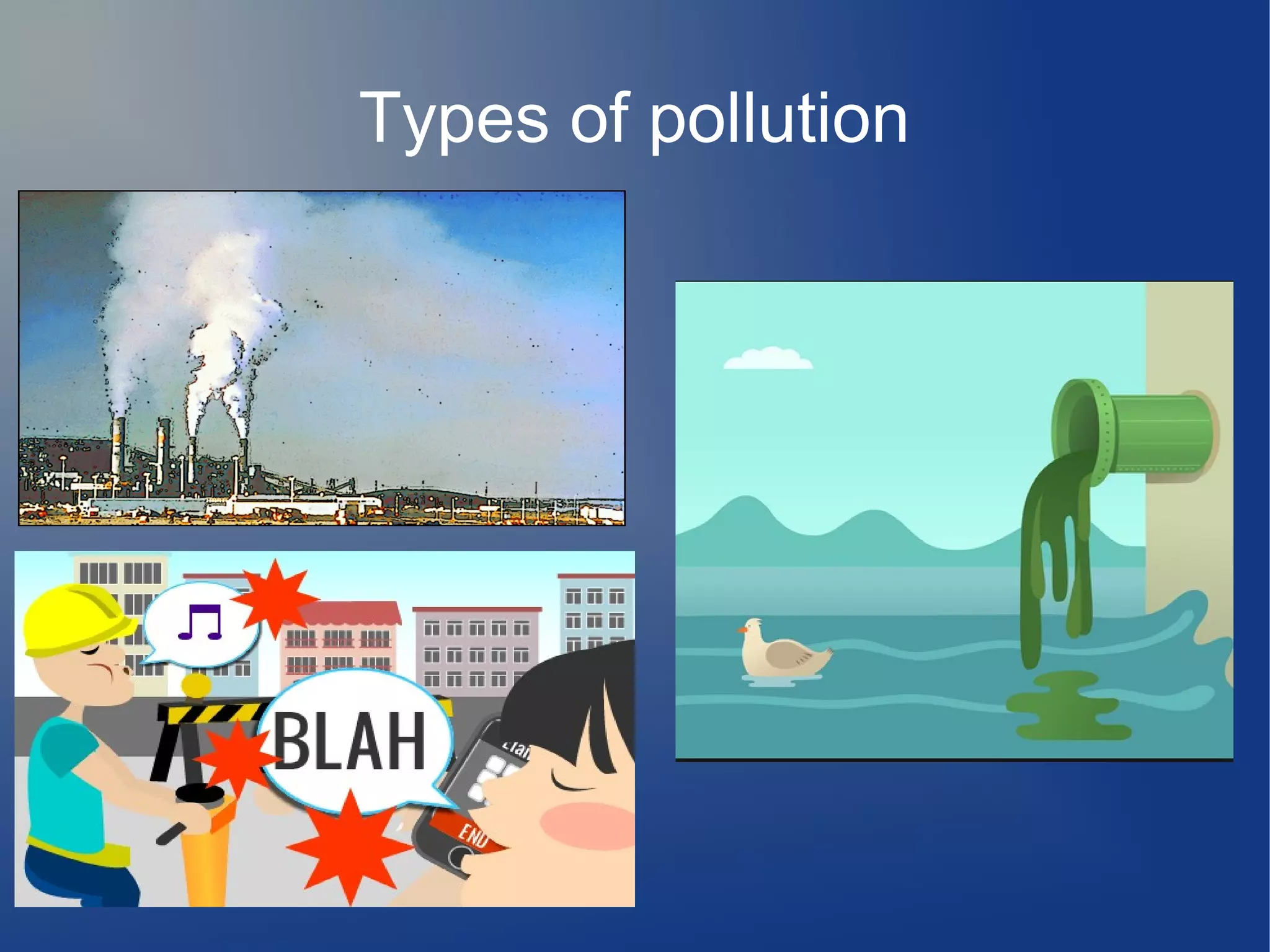 What is pollution | what are the types | | ODP | Indoor Environmental ...