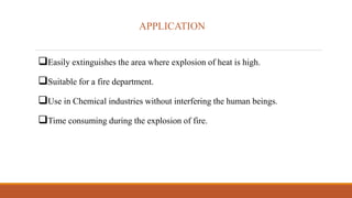 Automatic fire fighting robot | PPTX