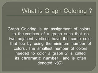 Backtracking-N Queens Problem-Graph Coloring-Hamiltonian cycle | PPTX