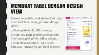 Tabel, Tipe data, Record & Field Basis data | PPTX