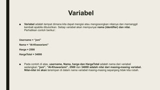 Pemrograman Desktop VB | PPT