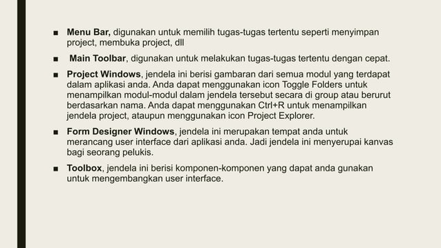 Pemrograman Desktop VB | PPT