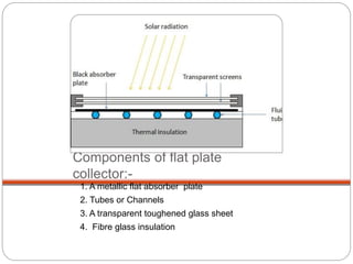 Solar energy collectors | PPTX