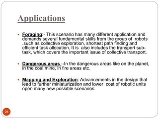 [Year 2105-16]Pollution Monitoring using Cooperative Wireless Communication for Swarm Robots ...