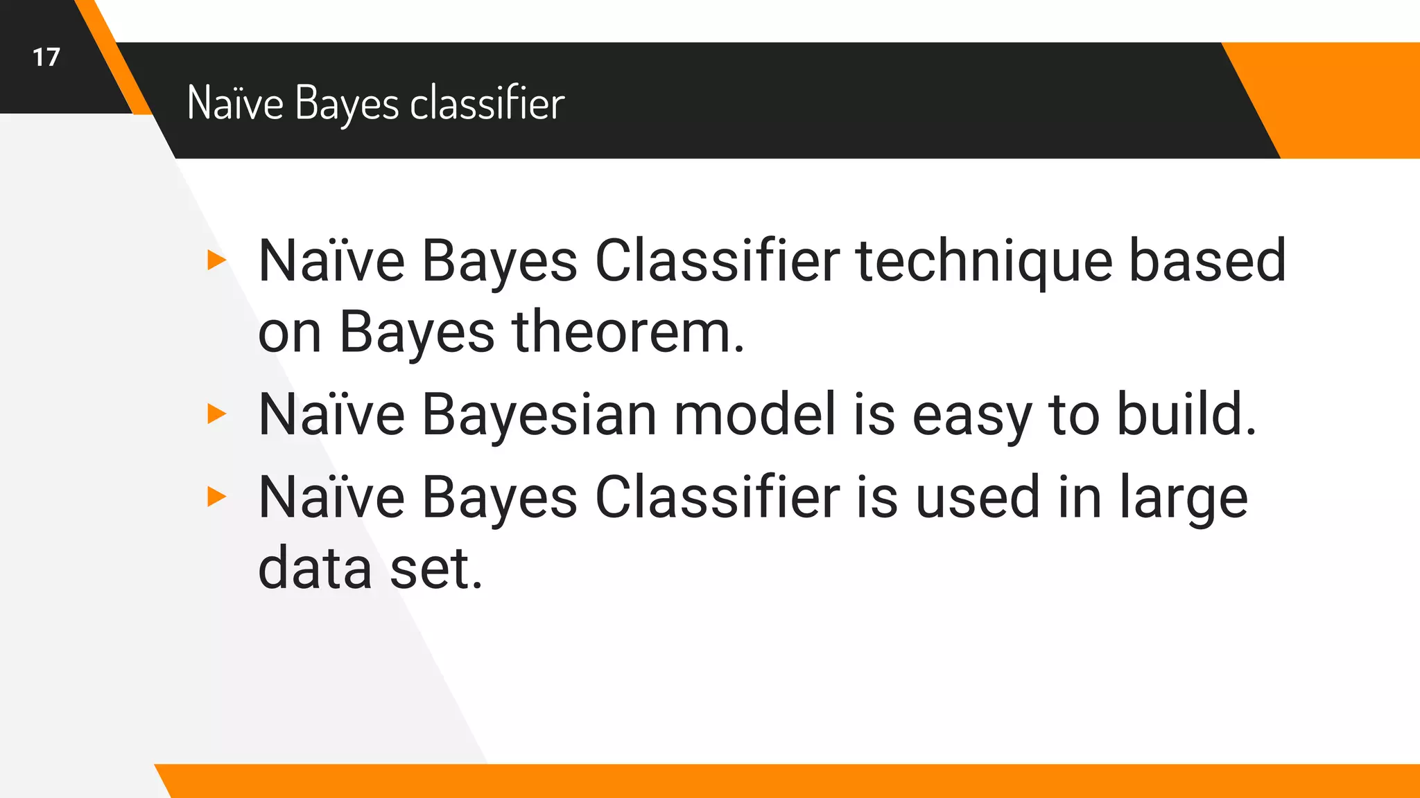 Supervised Machine Learning Techniques | PPTX