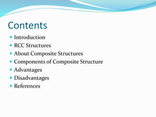 COMPARATIVE STUDY OF RCC AND COMPOSITE STRUCTURES | PPTX