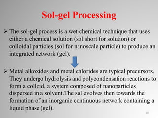 Introduction to Nanoparticals | PPTX