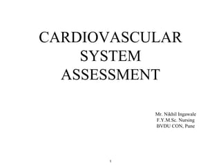 Cardiovascular System | PPTX